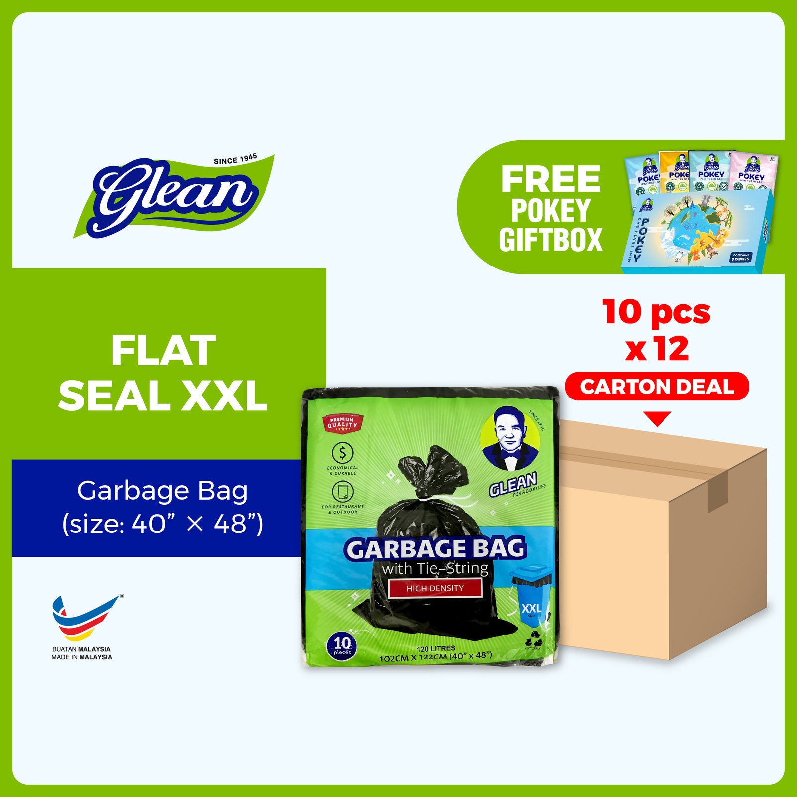 GLEAN Gloves Box (Carton Deal | 50 x 100 pcs) - Plixstar