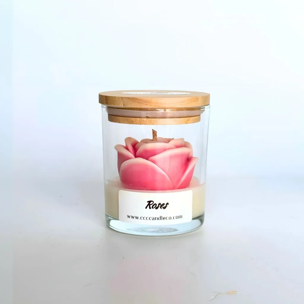 [90G] WOOBEELAND ROSE Embedded Candle – Plixstar